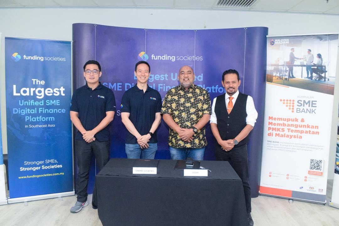 Funding Societies and SME Bank’s CEDAR Launch RM50 Million Initiative ...