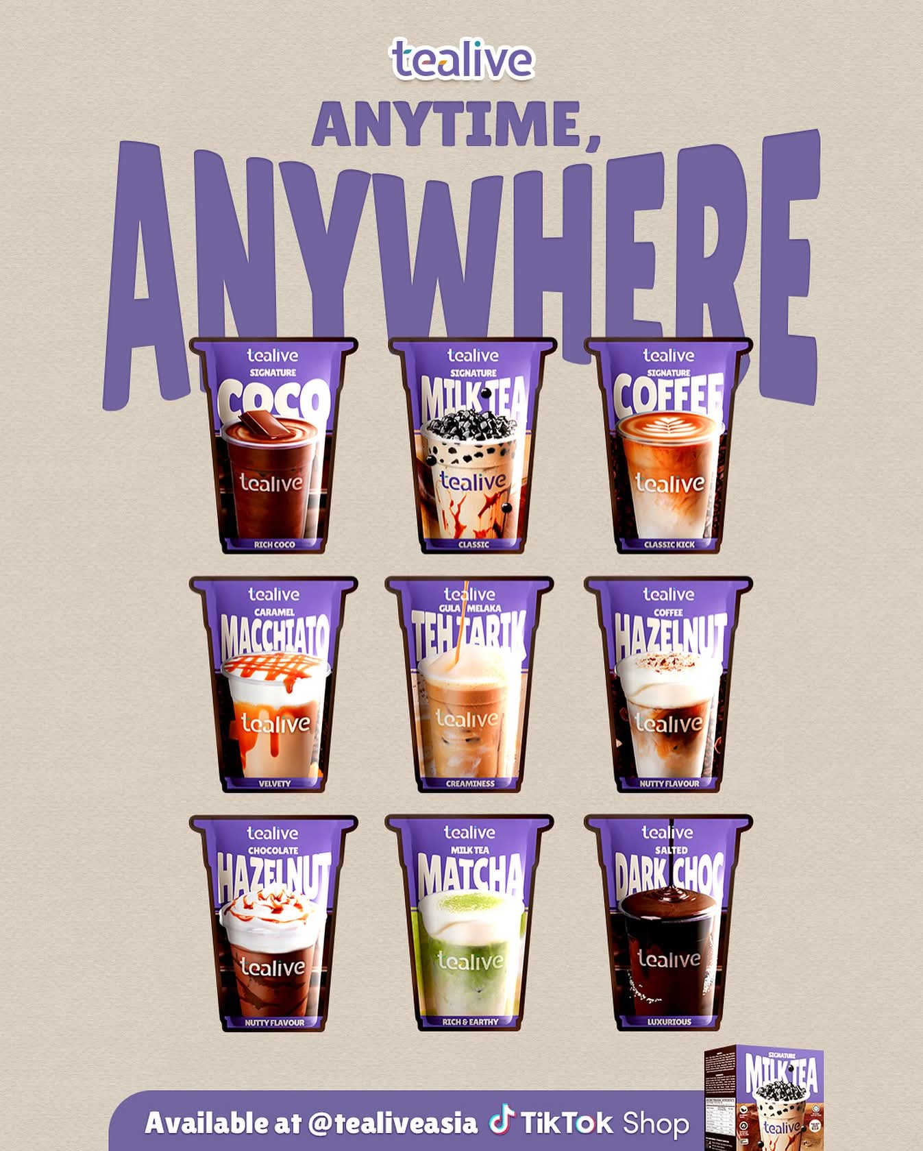 Tealive Unveils 3-in-1 Sachets for Convenient, Anytime Indulgence ...