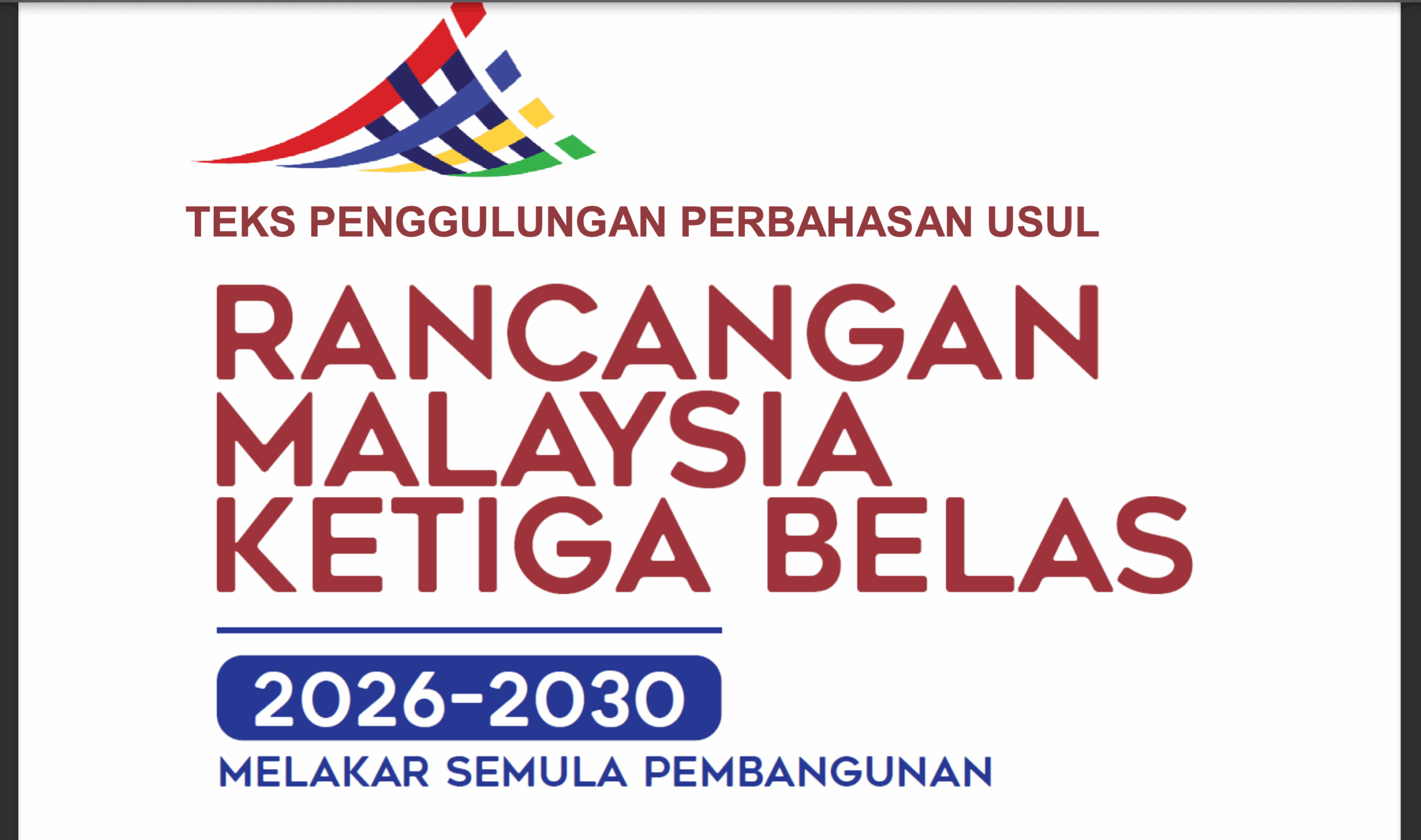 The 13th Malaysia Plan: Reshaping Development Across Sectors and ...